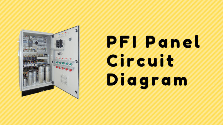 PFI Panel Circuit Diagram | Power Factor Improvement Diagram | Voltage Lab