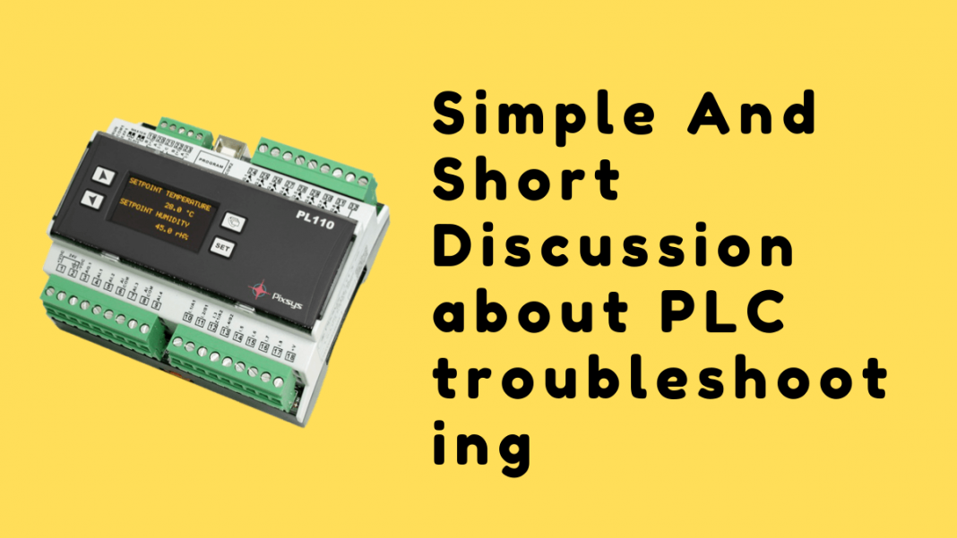 PLC Troubleshooting and Maintenance that You Should Know | Voltage Lab