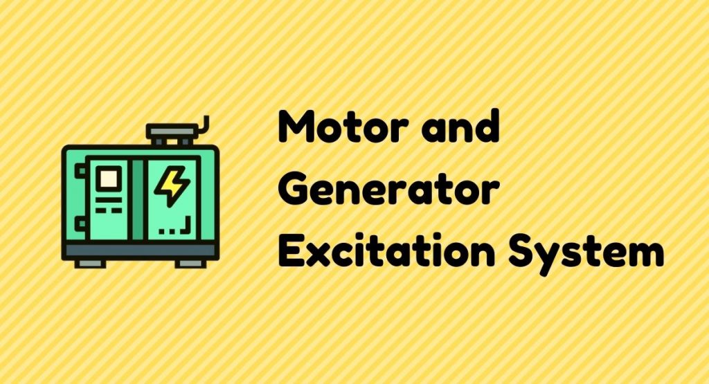 The Story of Motor and Generator Excitation System | Voltage Lab