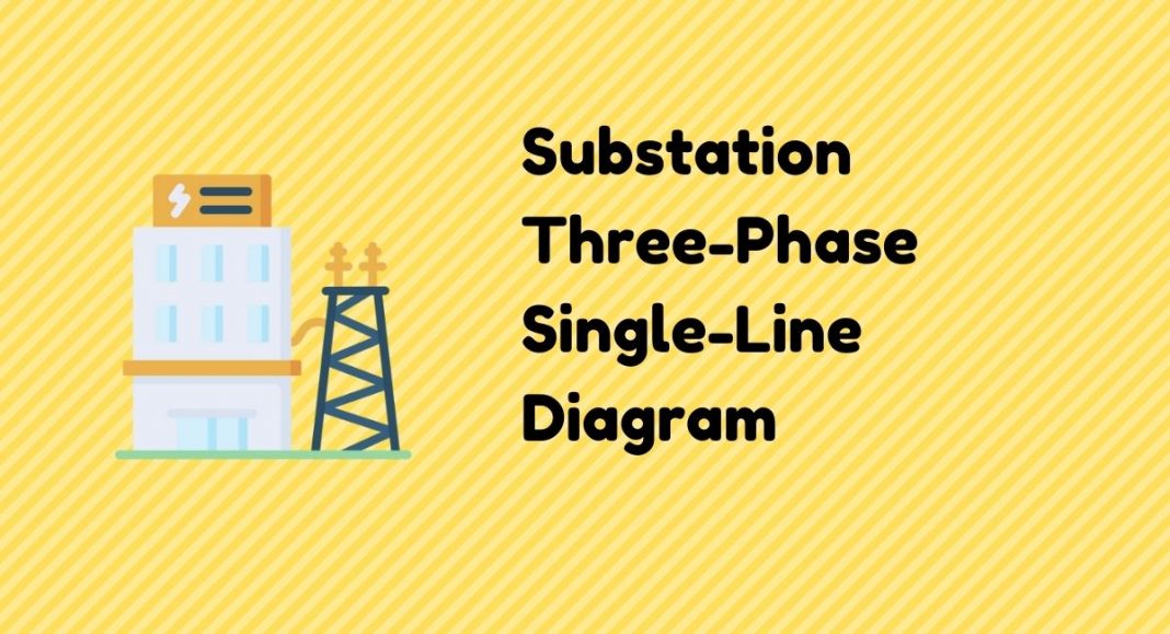 Substation Three-Phase Single-Line Diagram Explanation | Voltage Lab