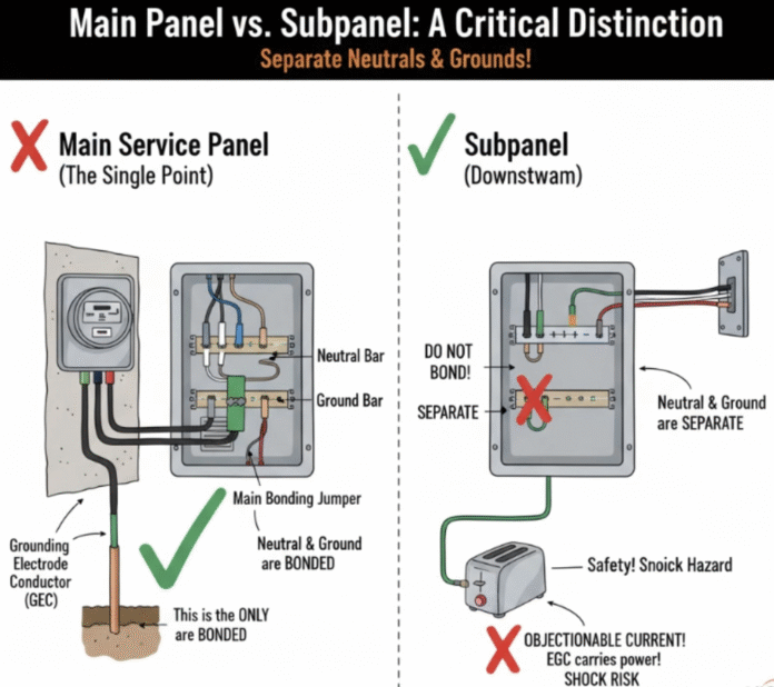 Ground an Electrical Panel: NEC Requirements | Voltage Lab